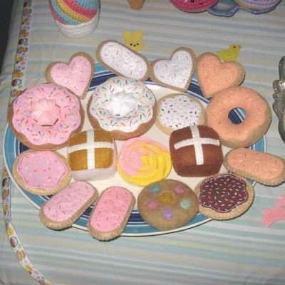 Felt Baked Beans on Toast Pretend Food Play Food Felt - Etsy