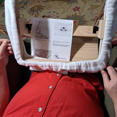 UNSTAINED Swivel Rug Hooking Lap Frame 11x14 Inside Hooking Area - Etsy