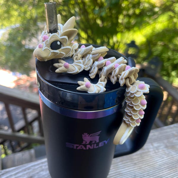 Coral Reef Dragon Stanley Topper! - Etsy