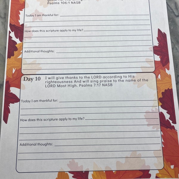 24 Days of Thanksgiving. A Devotional Journal Through Scripture ...