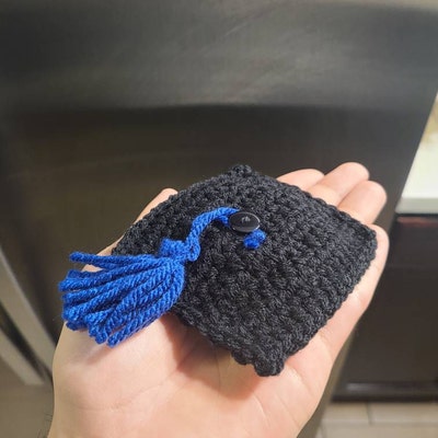 Crochet Mini Graduation Cap Accessory OCTOPUS NOT INCLUDED, More Color ...