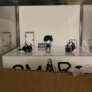 Omori White Space Cube DIY Diorama Cube Papercraft Shadowbox Omori ...