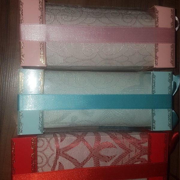 Pink Color Personalized Prayer Mat, Eid Gifts, Islamic Gift Set, Prayer Mat Set, Islamic Wedding ...