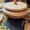 Black Offering Bowl Rune Wood Altar Dish Plate Asatru Heathen Norse ...