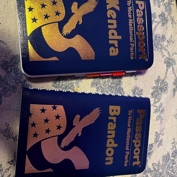 Personalized National Park Passport -- Gift for Outdoor Lovers ...