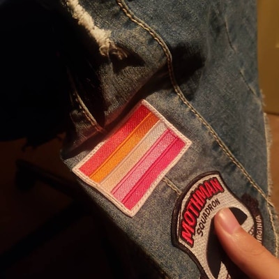 New Lesbian Gay LGBTQ Pride Flag Embroidered Patch - Etsy