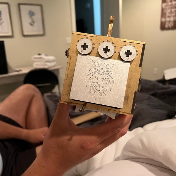 Excalibur: Sword in the Stone Escape Room & Puzzle Box - Etsy