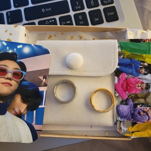 SEVENTEEN RING/ Personalized ring Subtle engraved ring KPOP | Etsy