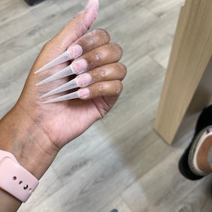 First Love Glitter Acrylic Powder,dip Powder,acrylic Powder for Nails ...