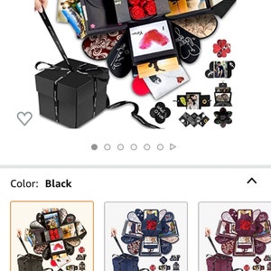 Explosion Gift Box 5 Layers DIY Photo Album Anniversary Exploding Gift ...