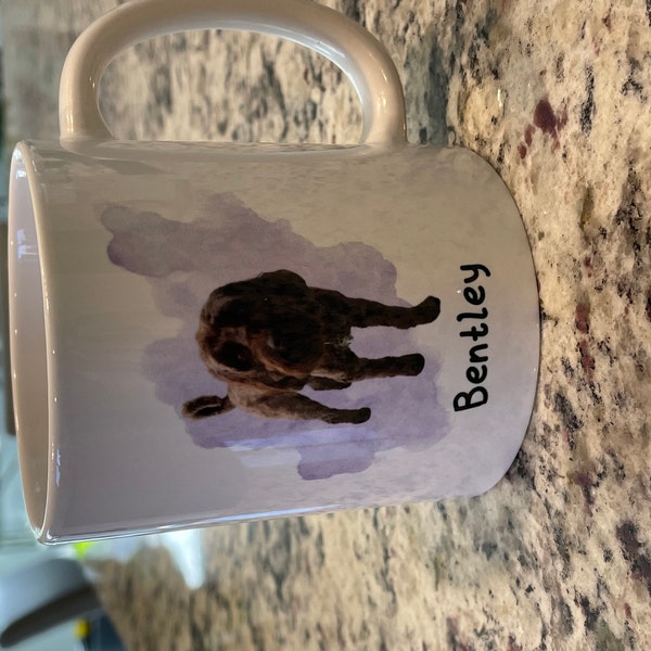 Custom Boxer Two-tone Coffee Mugs, Boxer Mom, Boxer Dad - Etsy