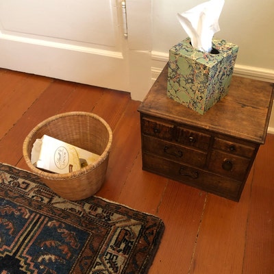 Handmade Tissue Box Cover With Unique Paper. Made to Order - Etsy