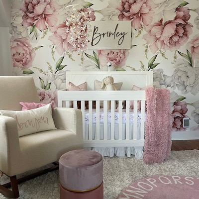 ROSE GOLD Butterfly Mobile:champagne/taupe/white/baby Shower/nursery ...