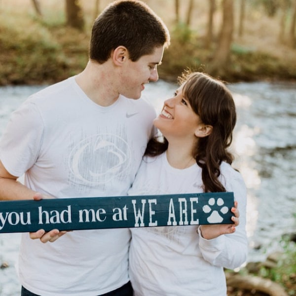 You Had Me at WE ARE Engagement Sign Prop. Officially Licensed - Etsy