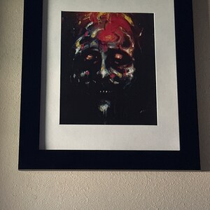 Art Print, A3, Pain-madness, Dark Creepy Macabre Horror Art With Bright ...