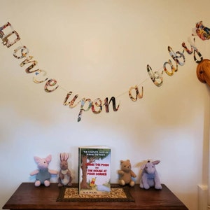 Little Explorer Landing Soon Banner, Light Blue Maps, Baby Shower ...