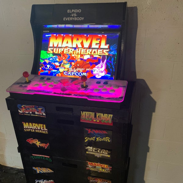 Pandora's Box Ready Arcade Cabinet Kit, up to a 23in Screen, LVL23P ...