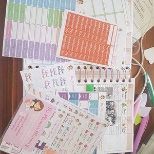 56 X Swimming Lesson Reminder Planner Stickers Swim Organiser - Etsy