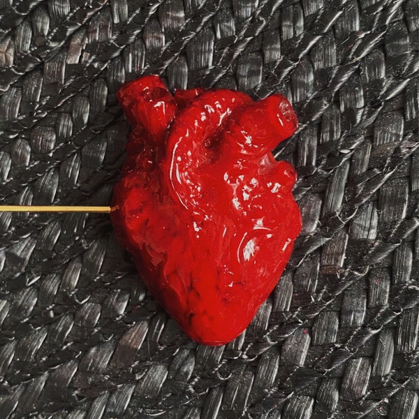 Heart Silicone Mold - Anatomical Heart - Jewelry Making Mold - Etsy