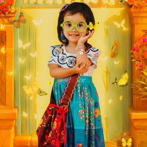 Encanto Inspired Mirabel Birthday Party Dress up With Accessories - Etsy