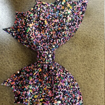 Classic Bat Pinch Hair Bow SVG Halloween Bow Template Bat Wings Bow SVG ...