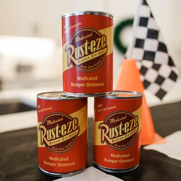 Rusteze Logo Cans | Cars Lightning Mcqueen Printable - Etsy