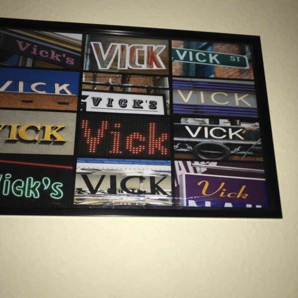 Custom Posters Featuring Names in Sign Photos (if Available ...