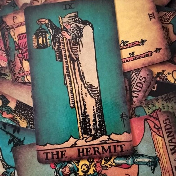 Tarot Deck Moon Magic,tarot Cards 78 Eco Linen Cardboard Gift Set With ...