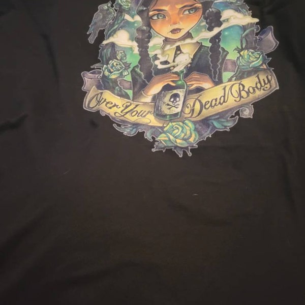 Wednesday Addams Shirtthe Addams Family Shirtadams Familygoth Shirtplus ...