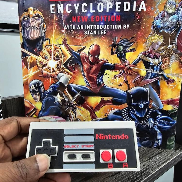 Personalized Nintendo Entertainment System Controller Model Custom 3D ...