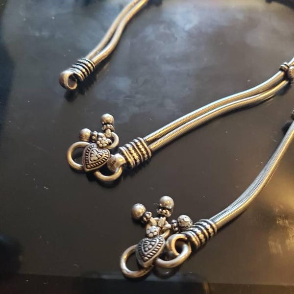 Baby Krishna Jewelry Set of Cuff Kada and Ankle Kada and Anklet, Small ...