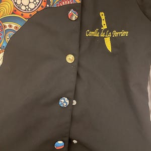 Denim Jacket Personalized Chef Coat Chef Jacket for Man and Women ...