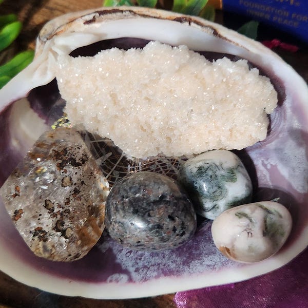 RARE Gorgeous Black Riebeckite Included Quartz Double Point With ...