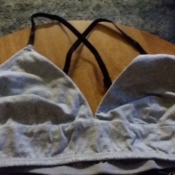Low Back Solid Padded Halter Bralette Pullover Style - Etsy