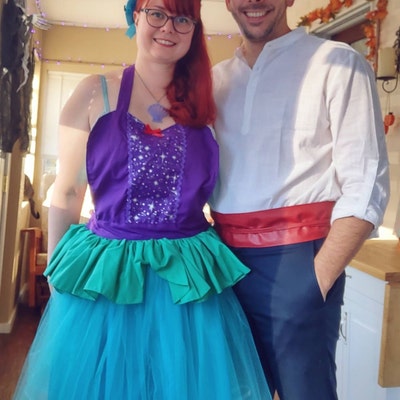 Ariel Costume Apron, Mermaid Apron, Little Mermaid Apron, Ariel Running ...