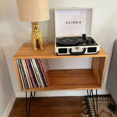 Customizable Record Cube Stand / Record Console / End Table - Etsy