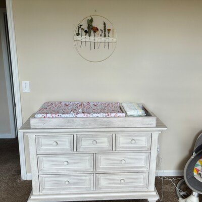 Wildflower Minimalist Boho Wreath Dried Flower Decor Eucalyptus Modern ...