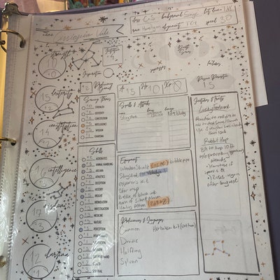 Starry Player Character Sheet D&D 5e, Dnd Player Sheet, Printable Pdf ...