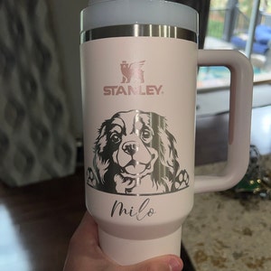 Personalized Engraved Stanley Cup Water Bottle Tumbler Cup Engraved ...