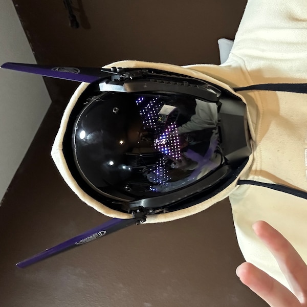 Bluetooth Cyberpunk Bunny Mask | Rave Mask | Cyberpunk Helmet | Techear ...