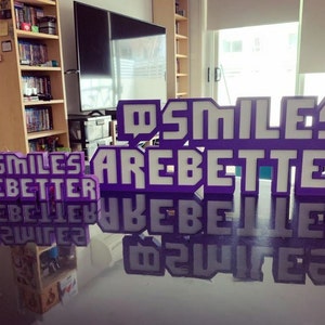 Personalized Custom Twitch Style Name Plate Streamer Gift - Etsy