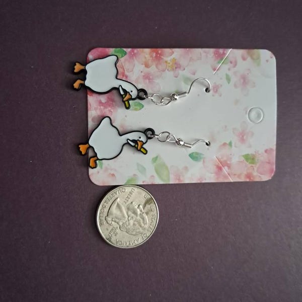 Kawaii Labubu Rabbit Monster Dangle Earrings, Cute Animal Jewelry for ...