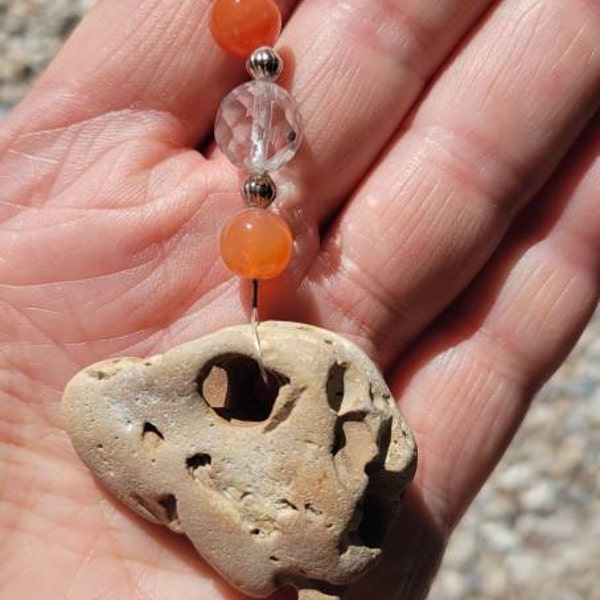 Cubicle, Co Worker Gift, Hag Stone, Cubicle Hag Stone, Office Hag Stone ...