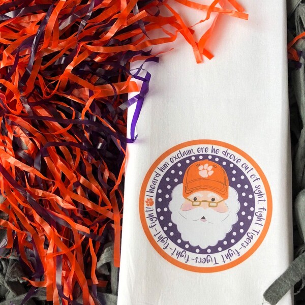 SANTA Orange Cap | Digital Download | Hand Painted | PNGI Printable ...
