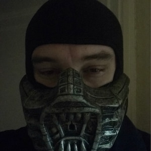 MK 95 Movie Frosty sub Zero Face Mask Costume/ Cosplay MKX - Etsy