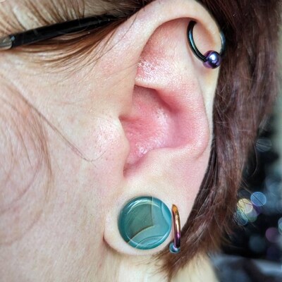 Hello My Name is Picture Plugs Gauges 16g, 14g, 12g, 10g, 8g, 6g, 4g ...