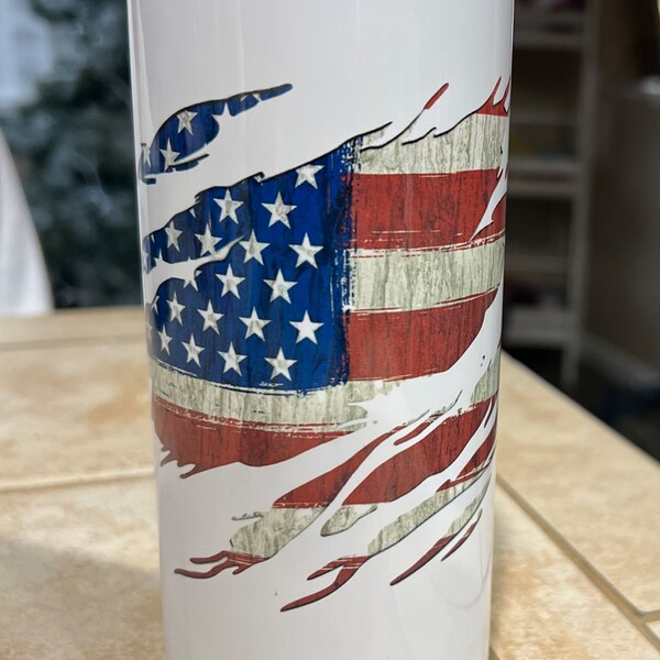 Usa Flag Claw Png File, Ripped Design, Usa Flag Sublimation, American ...