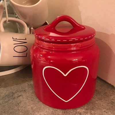 Rae Dunn Valentine Inspired Farmhouse Valentines Day Heart - Etsy