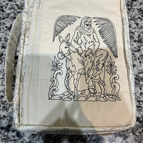 Zippered Bible Cover SEWING PATTERN, DIY - Etsy