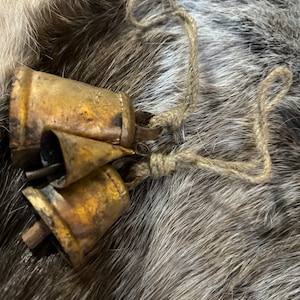 Metallic Rustic Semi Circle Cow Bells Golden Pack of 8 3 Inch Rustic ...